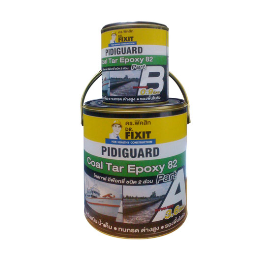 DR.Fixit Coal tar Epoxy 82 - ดร.ฟิคสิท ผู้ผลิตและจำหน่ายเคมีภัณฑ์ ...